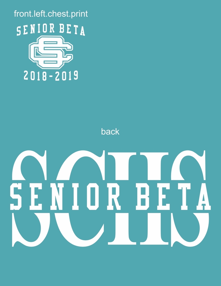 Senior Beta T-shirts | Middle / High School